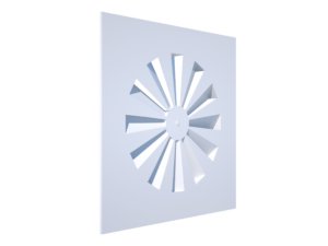 CFP-Ceiling Fixed Pattern Radial Swirl Diffuser - Holyoake by Price