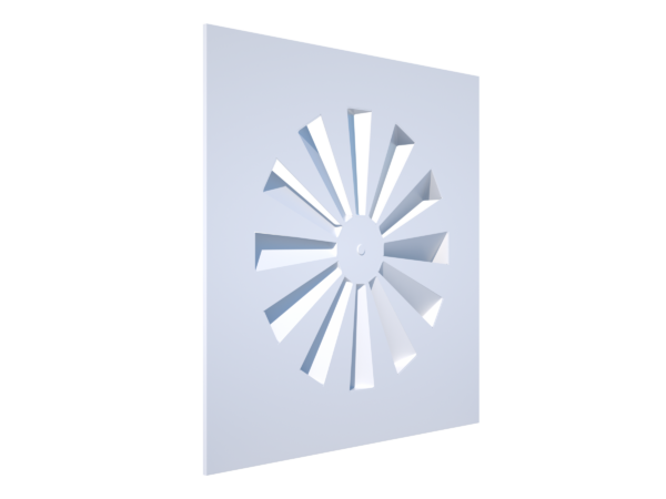 CFP-Ceiling Fixed Pattern Radial Swirl Diffuser - Holyoake by Price