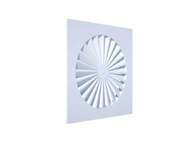 CFPP-Ceiling Fixed Pattern Radial Swirl Diffuser – Pressed Steel ...