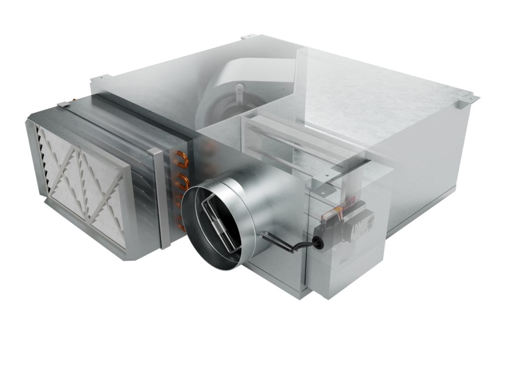 HFCP Fan Assisted VAV Terminal - Parallel - Holyoake by Price