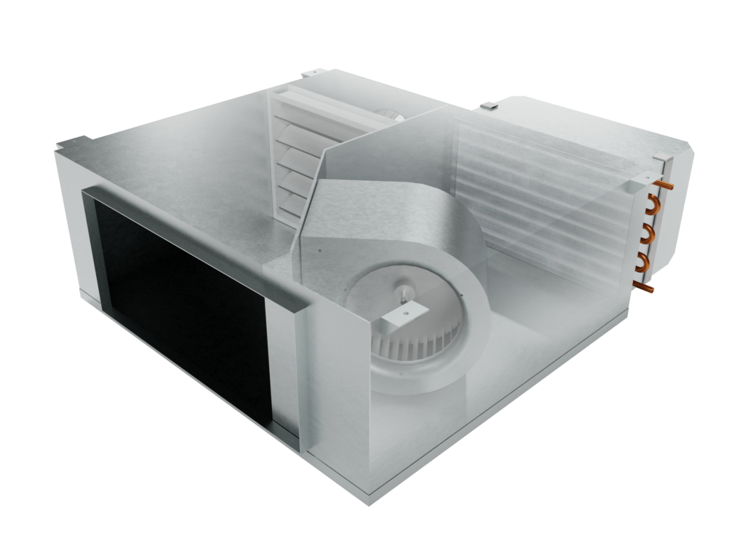 HFCP Fan Assisted VAV Terminal - Parallel - Holyoake by Price