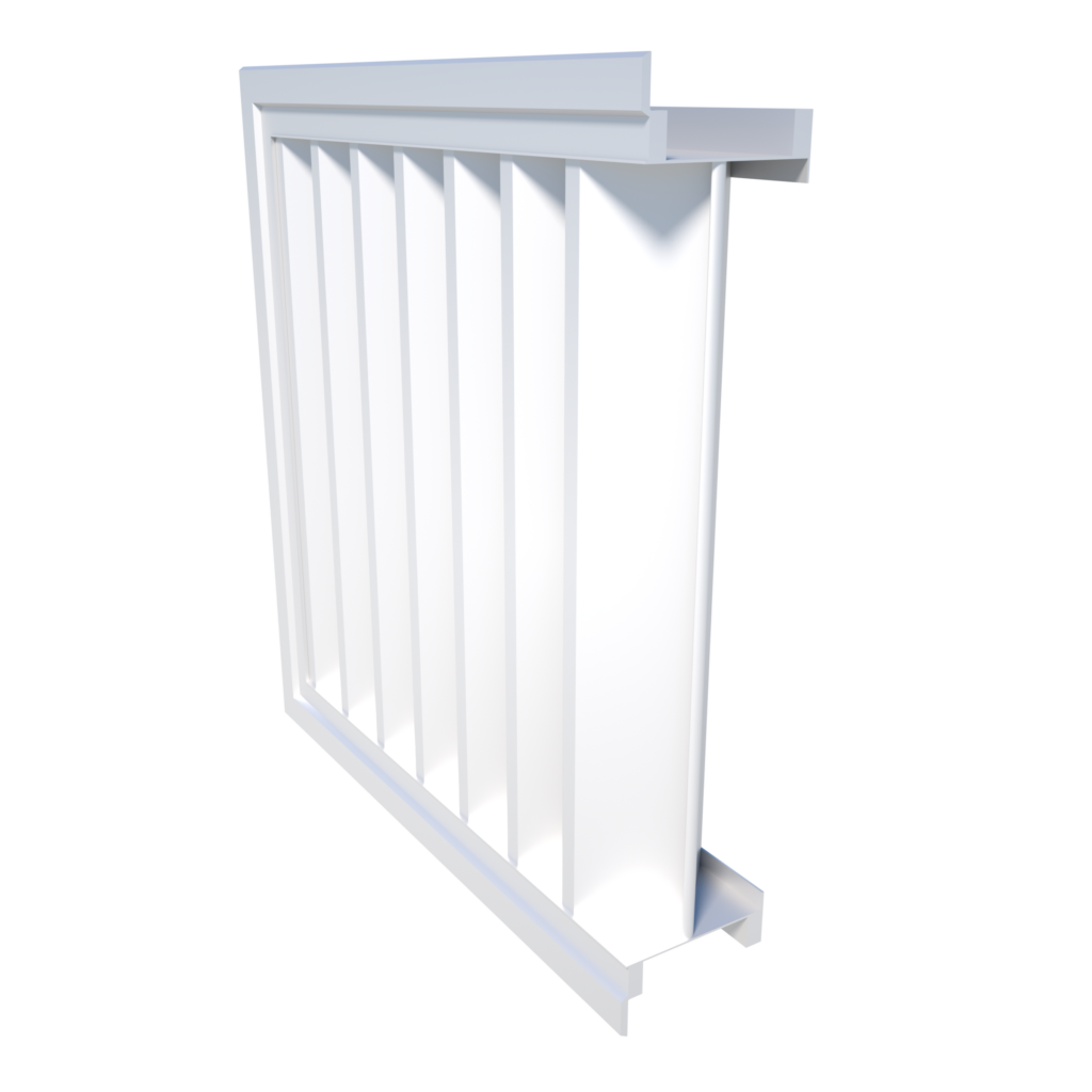 OVL-99 Vertical Weather Louver - Holyoake by Price
