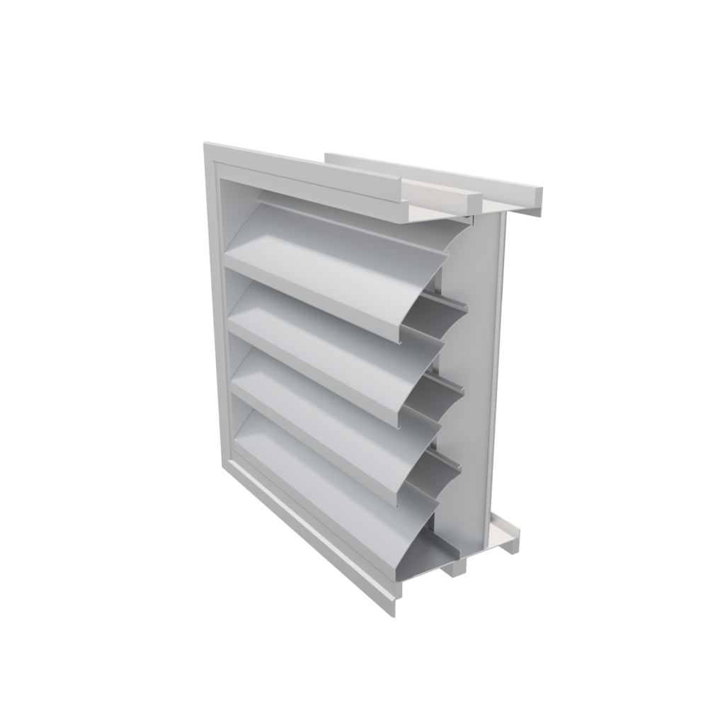 OHL-100WT Two Stage Weather Trap Louver - Holyoake by Price